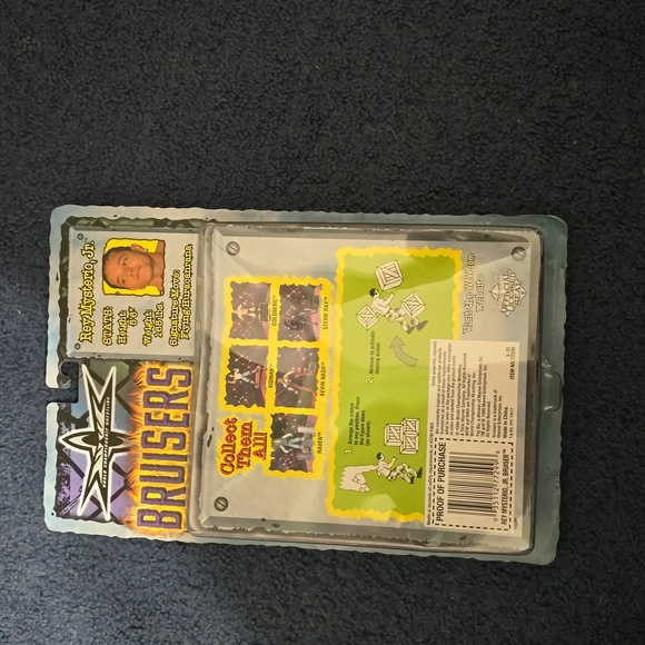 WCW | Toys | New Unmasked Rey Mysterio Jr Wcw Bruisers Wrestling Figure Wwf Wwe Toy Biz 999 ...